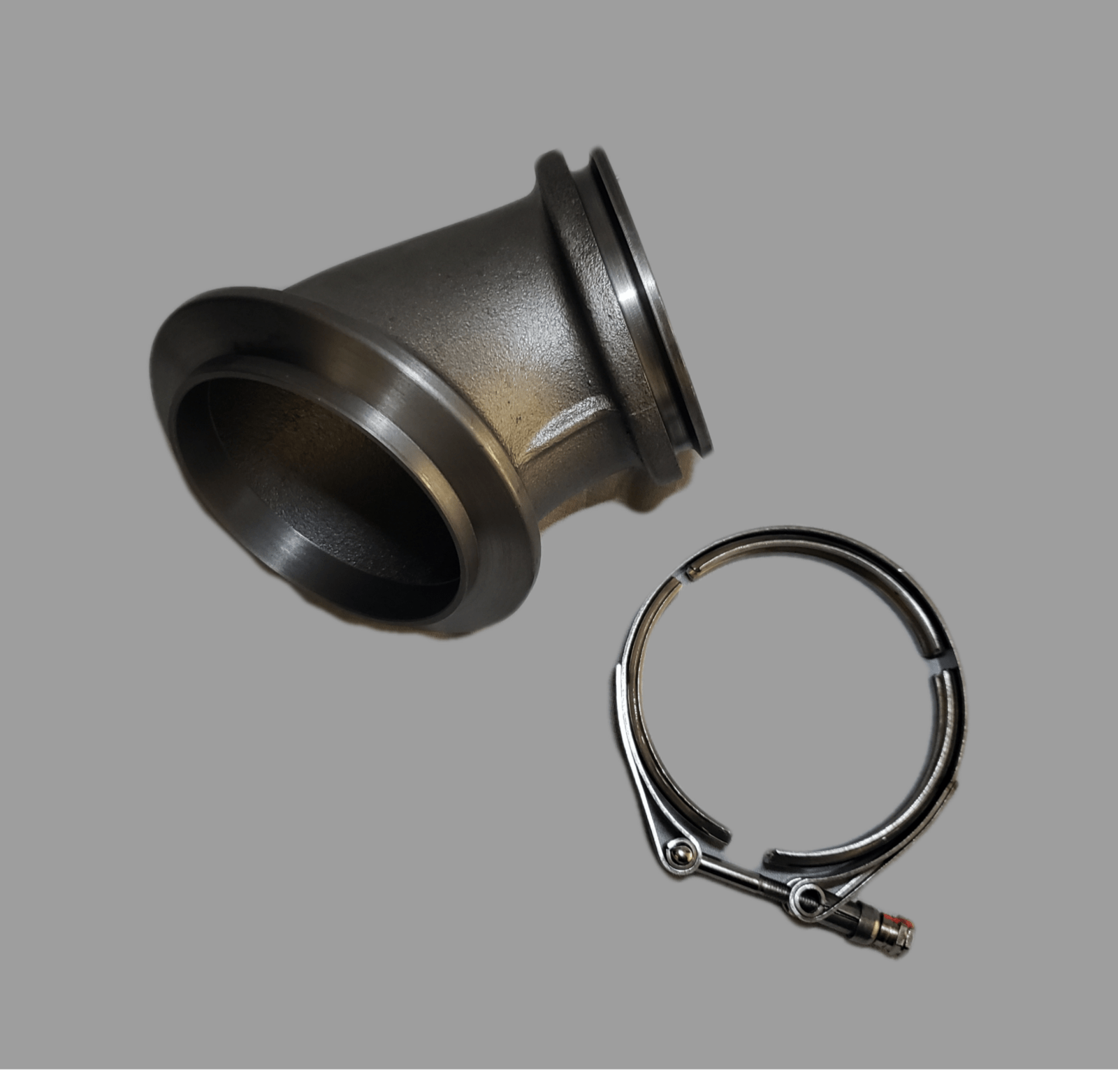 Turbo Exhaust Outlet Elbow W/Clamp for 07.5 - Up Dodge Cummins 6.7L ...
